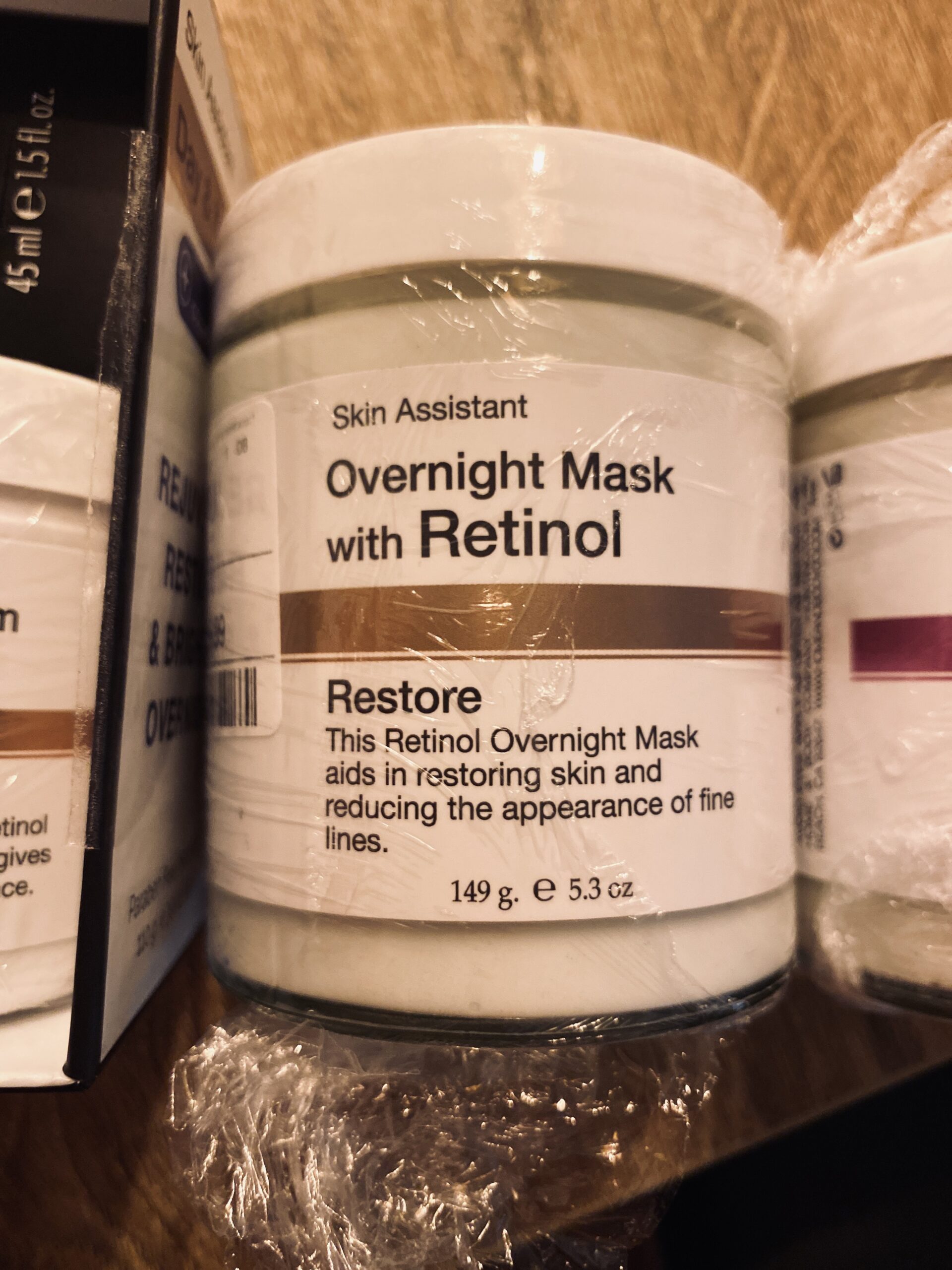 Skin Assistant Overnight Mask Cream with Retinol - Перманентный макияж